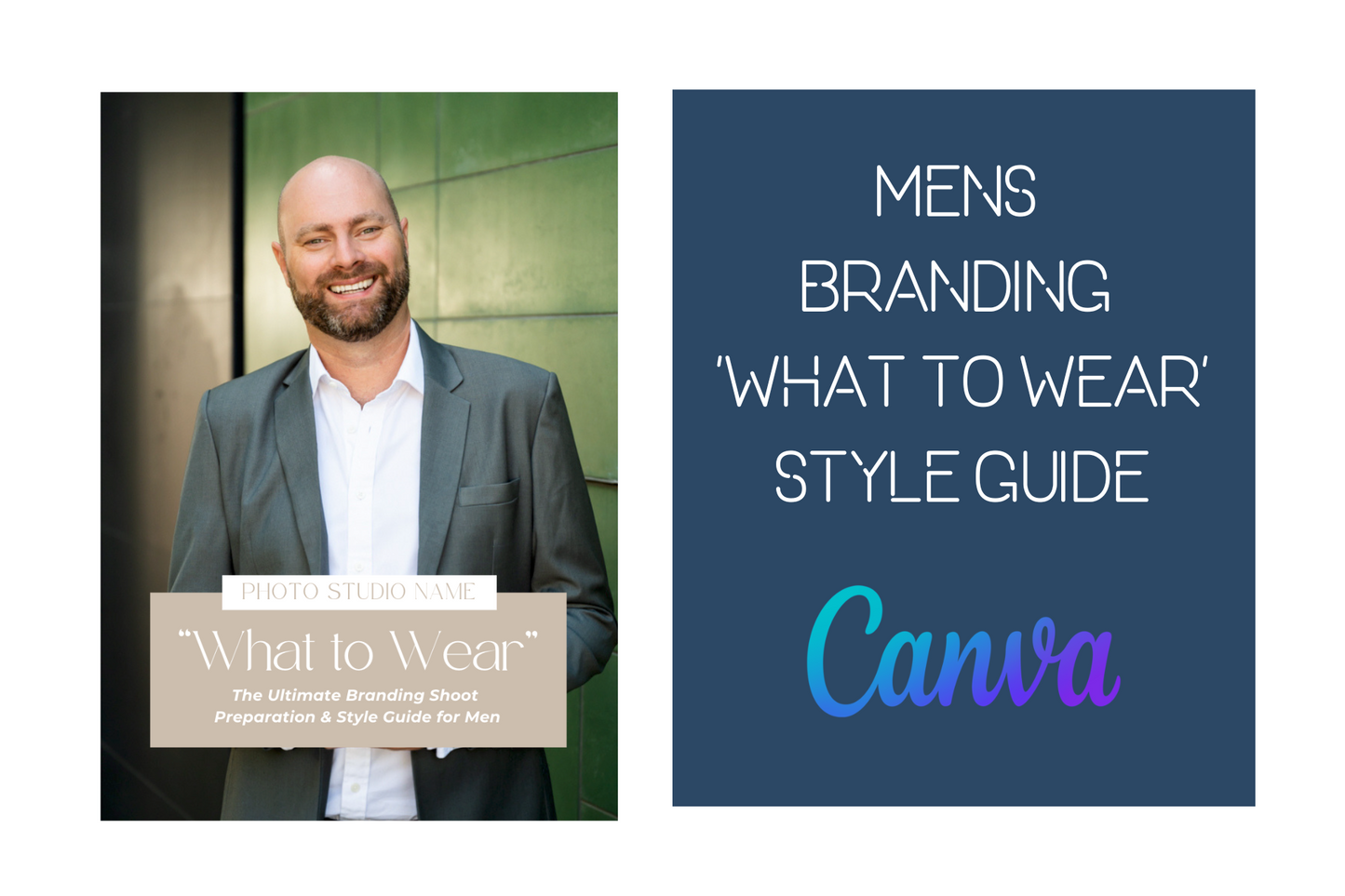 Mens Branding 'What to Wear' - Style Guide – Found Photographer Templates